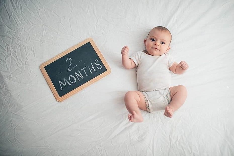 Bebê com 2 meses