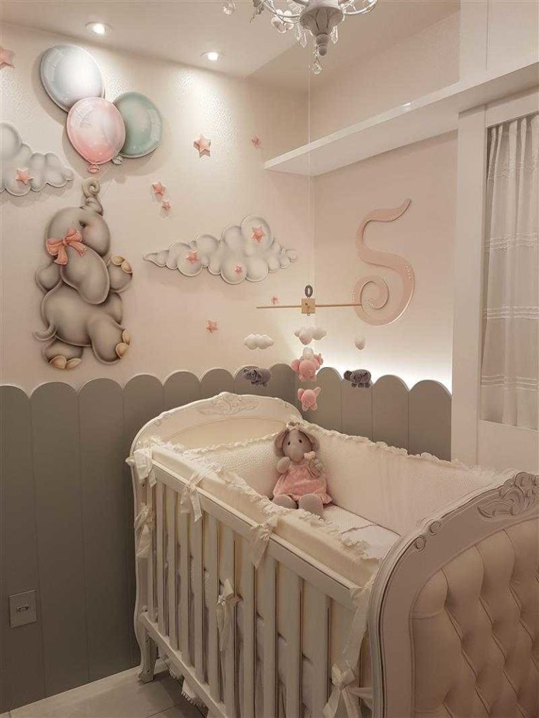 Quarto de Bebê Menina: fotos e dicas de decoração