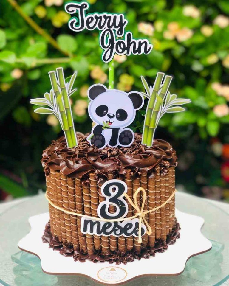 Bolo Mesversário: + 105 fotos e ideias de temas fofos e divertidos Bolo Mesversário: + 105 fotos e ideias de temas fofos e divertidos