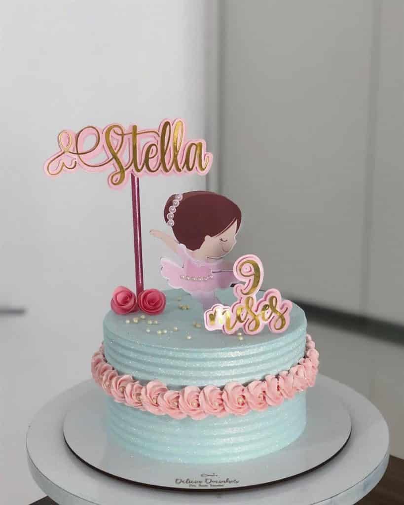 Bolo Mesversário: + 105 fotos e ideias de temas fofos e divertidos Bolo Mesversário: + 105 fotos e ideias de temas fofos e divertidos